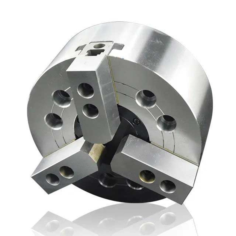 3-Jaw Lathe Chuck - Through Hole Hydraulic Air Chuck