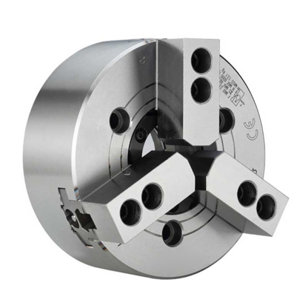AutoGrip 4Inch 3-Jaw Power Chuck - Thru-Hole Hydraulic Chuck
