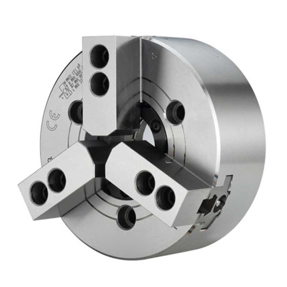 AutoGrip 4Inch 3-Jaw Power Chuck - Thru-Hole Hydraulic Chuck