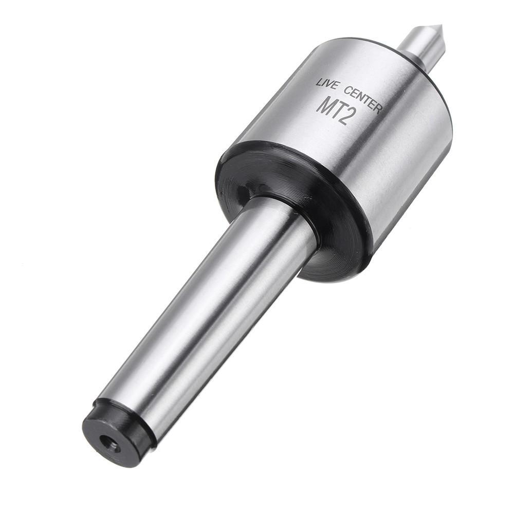 Accuracy Steel Lathe Live Center Taper Tool Triple Bearing
