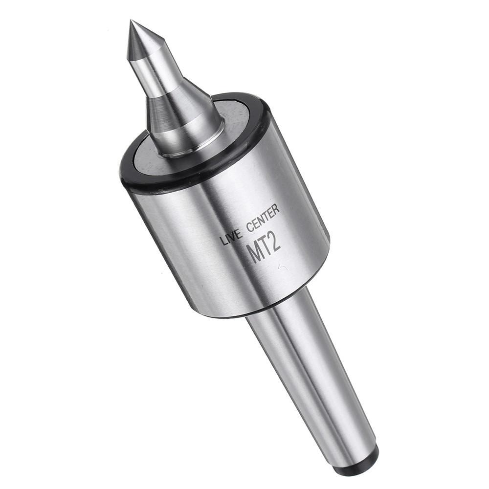 Accuracy Steel Lathe Live Center Taper Tool Triple Bearing