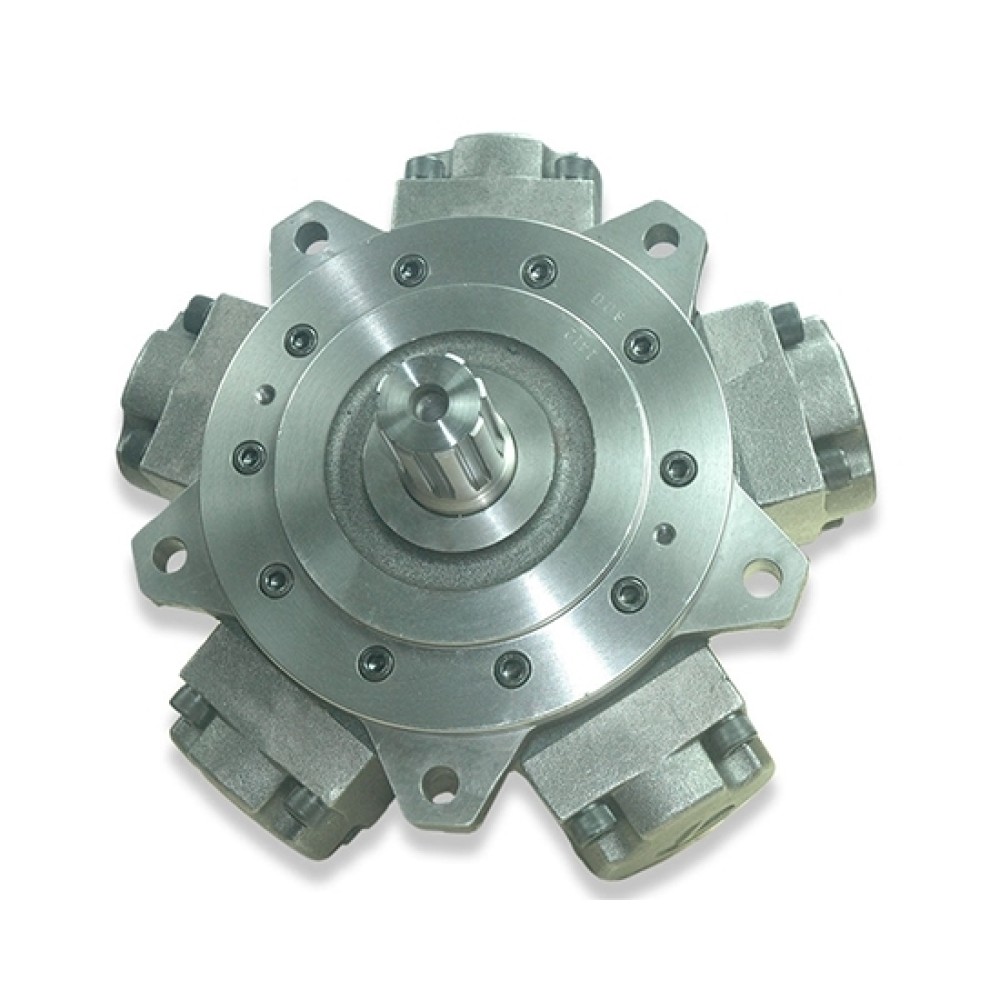 50 hp 600-1000cc Radial Piston Hydraulic Motor 20MPa