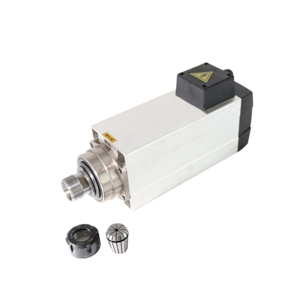 6 kW Air Cooled CNC Spindle Motor, 18000 rpm, ER32