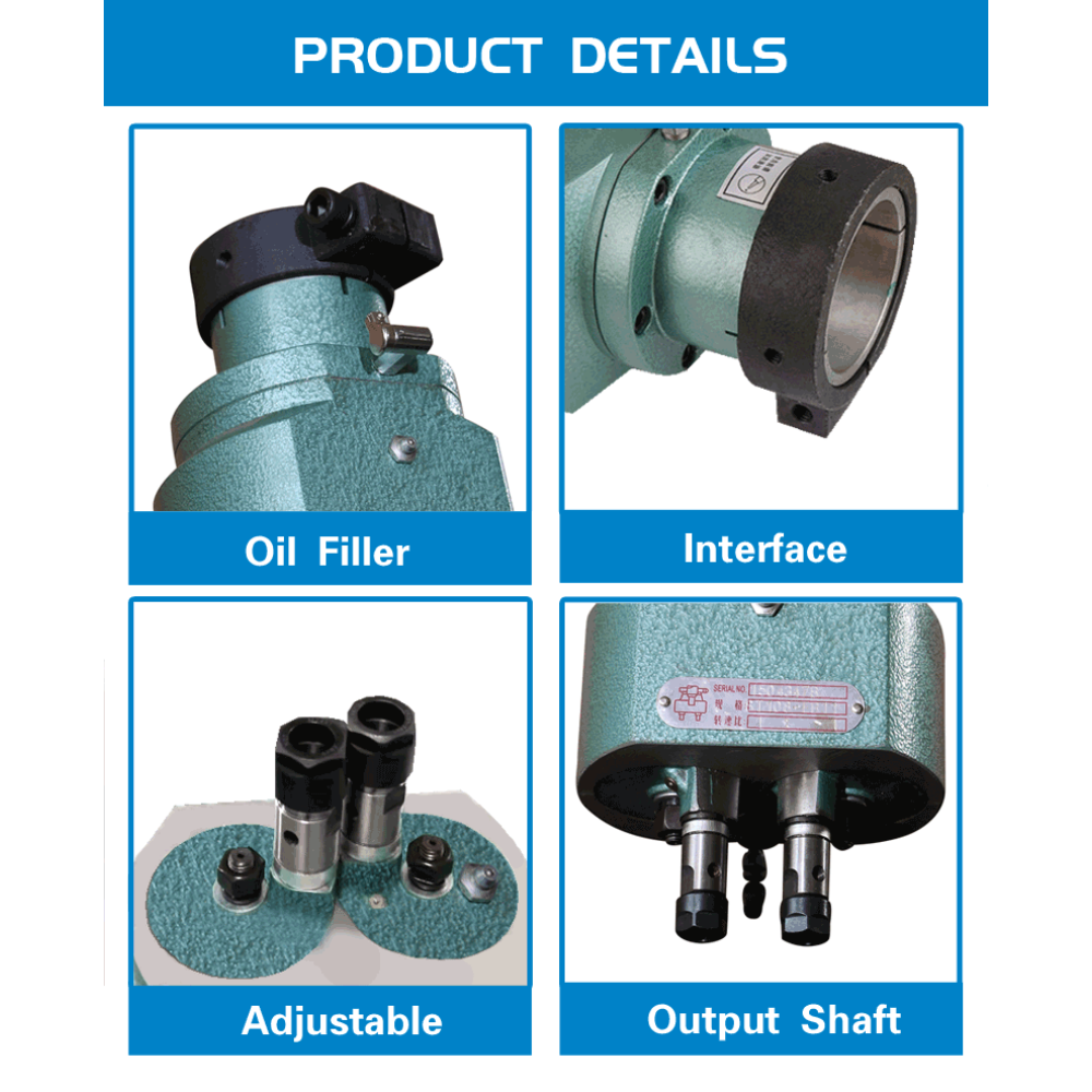 Two Spindle ST108 Multi Spindle Head Adjustable