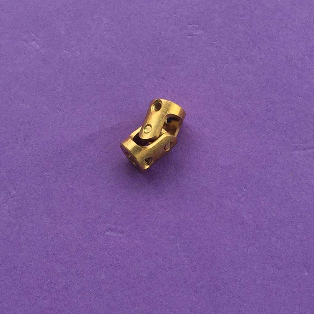 CNC machining Steering Mini Universal Joint Gold Cardan Drive Shaft ...