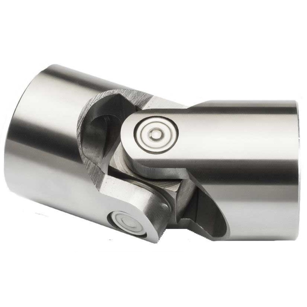 Custom CNC Service High Torque Metal Universal Joint Coupling Single or ...