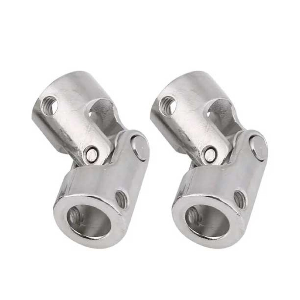 CNC Machined Universal Joint Stainless Steel shaft coupling Connector ...