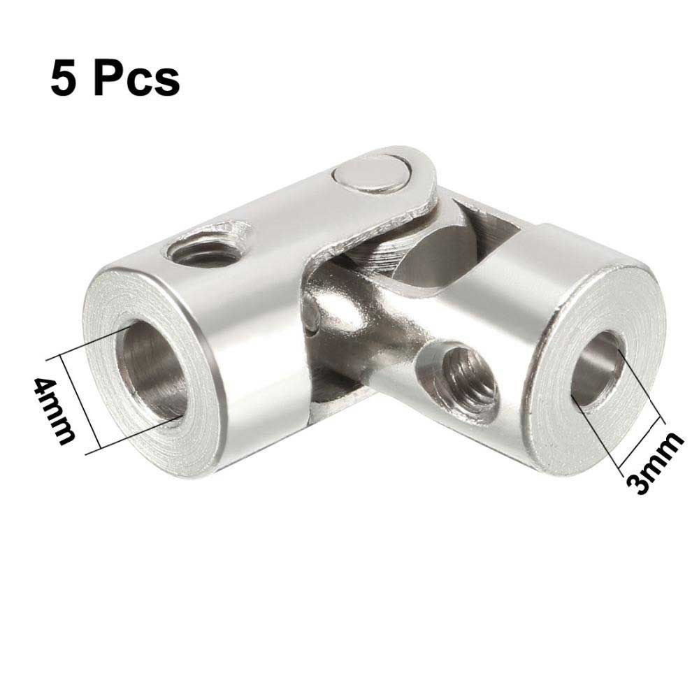 ISO13485 CNC manufacturing Custom Single Type Metal Cardan Universal Joint Gimbal Coupling
