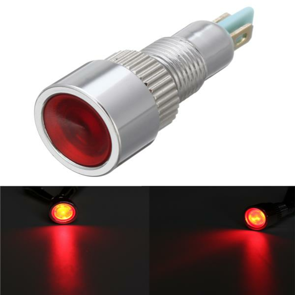 Metal LED Indicator Warning Light Lamp Pilot Panel