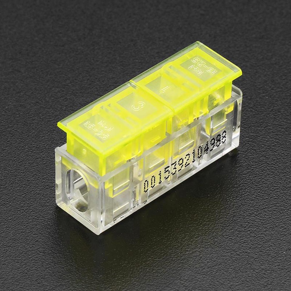 1Pin to 1Pin Wire Connector Flame Retardant Fast Spring Terminal Block ...