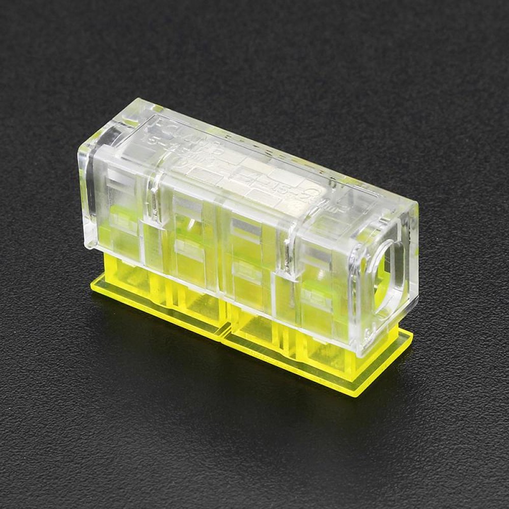 1Pin to 1Pin Wire Connector Flame Retardant Fast Spring Terminal Block ...