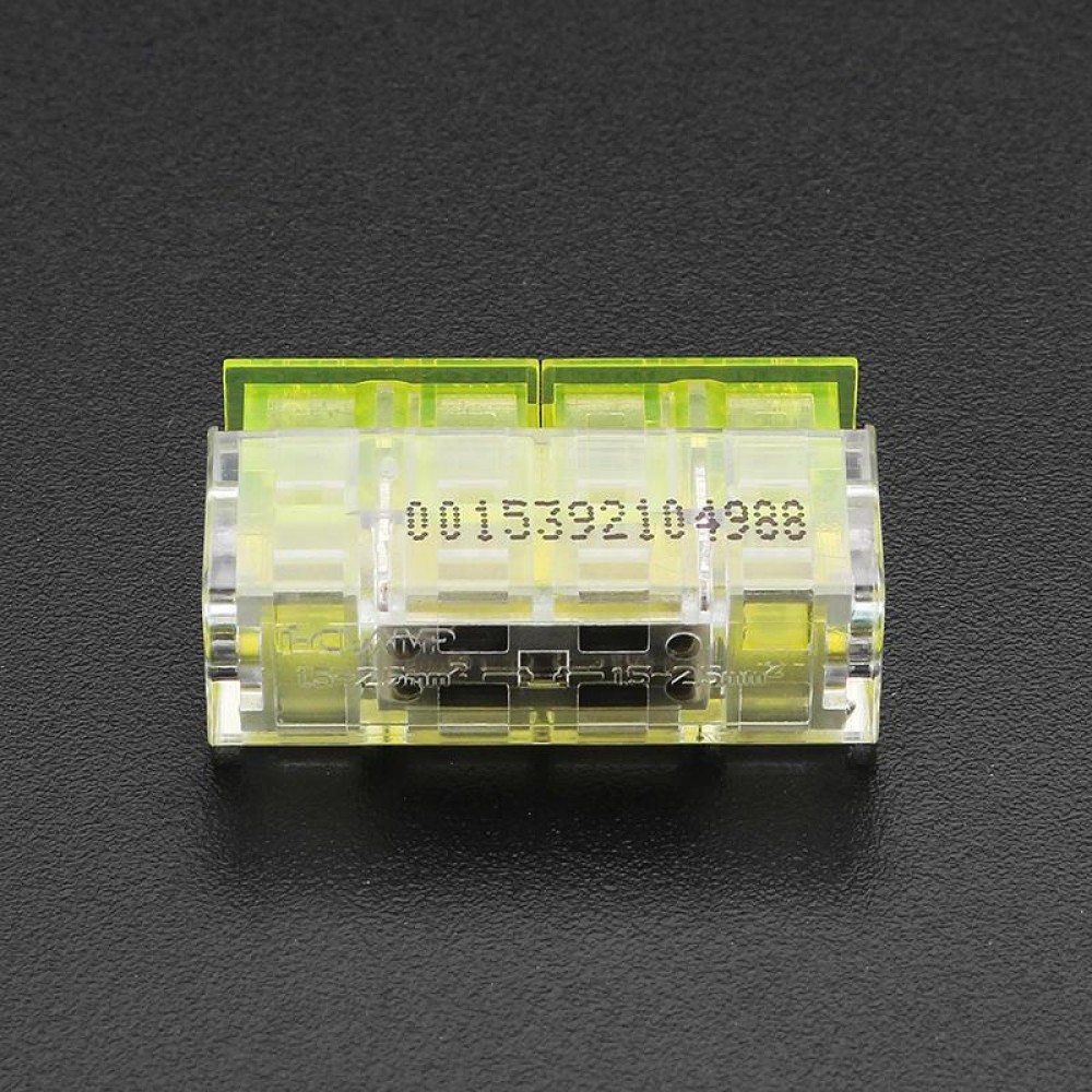 1Pin to 1Pin Wire Connector Flame Retardant Fast Spring Terminal Block ...