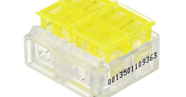 4Pin Wire Connector Flame Retardant Terminal Block Electric Cable Connector