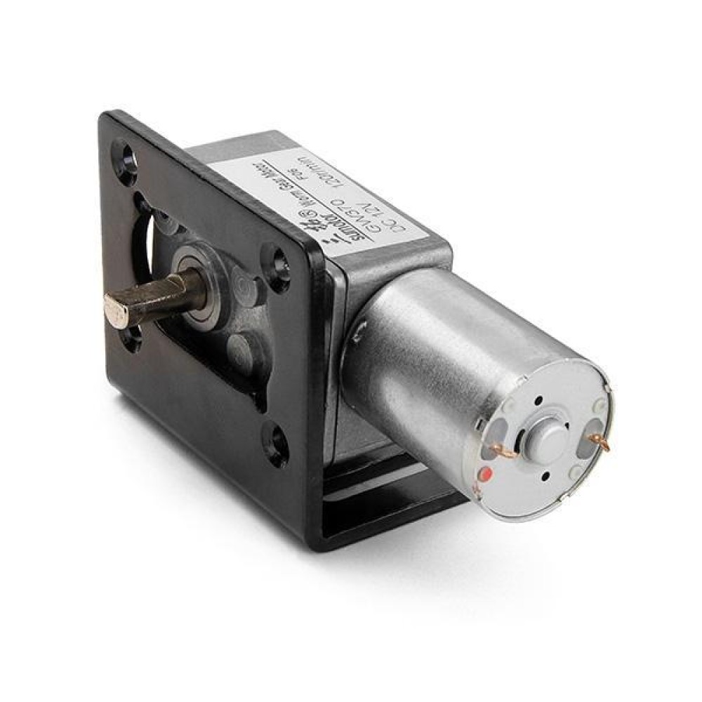 L Shape Worm Gear Motor Mounting Bracket For GW31ZY or GW370