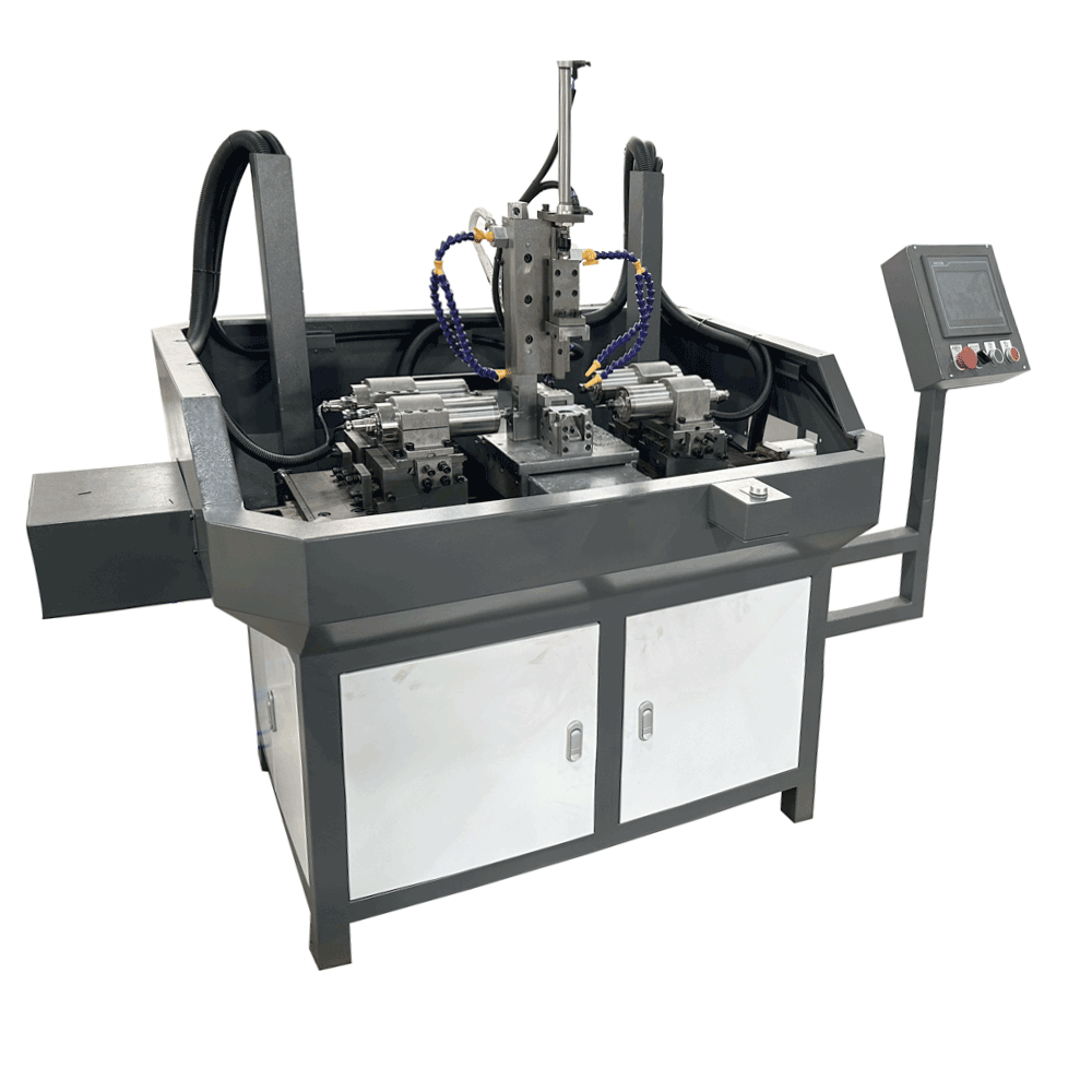 Multi-axis drilling and tapping of hardware die-casting