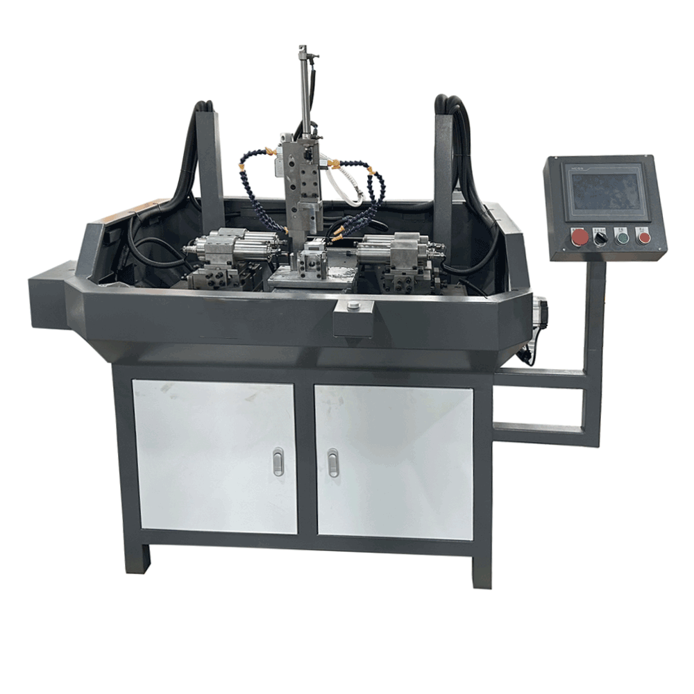 Multi-axis drilling and tapping of hardware die-casting