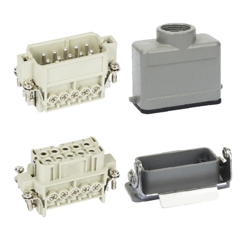 Heavy Duty Connector 10 Pin AC 250V/500V 16A