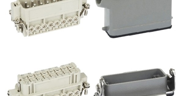 Heavy Duty Connector, 16 Pin, 250VAC/500VAC, 16A