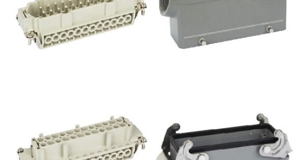 Heavy Duty Connector 24 Pin 500VAC / 16 Amp