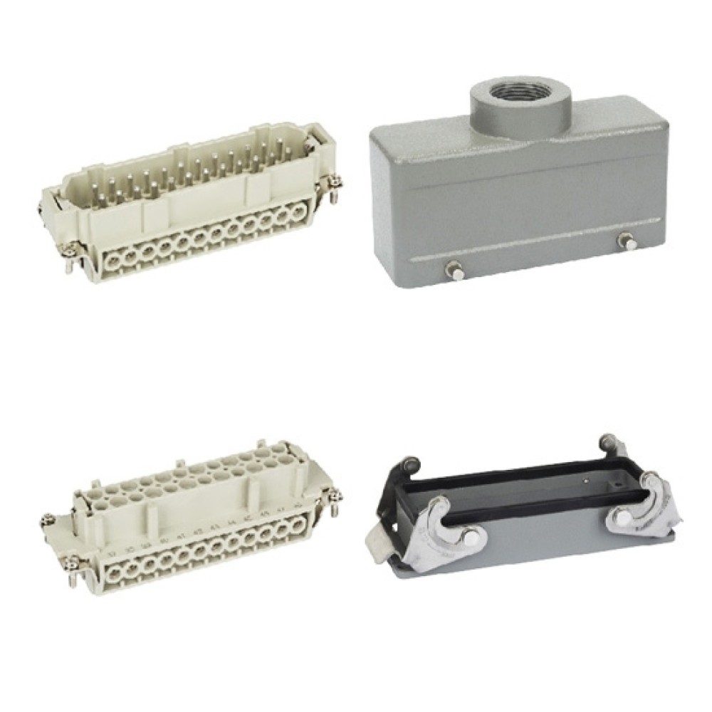 Heavy Duty Connector 24 Pin 500VAC / 16 Amp