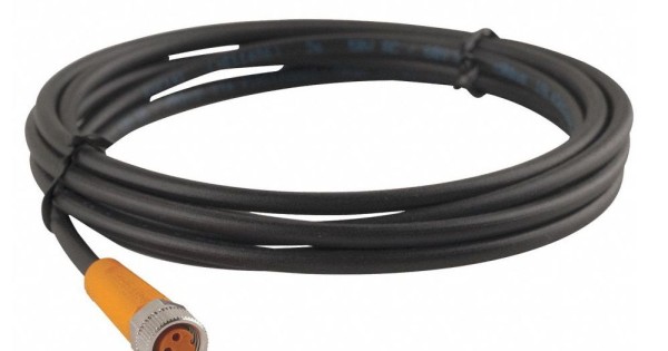 EVC141 Straight Female M8 3-pole (2m)