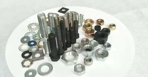 Spring Steel Zinc Finish Self-Locking Hex Pal Nut