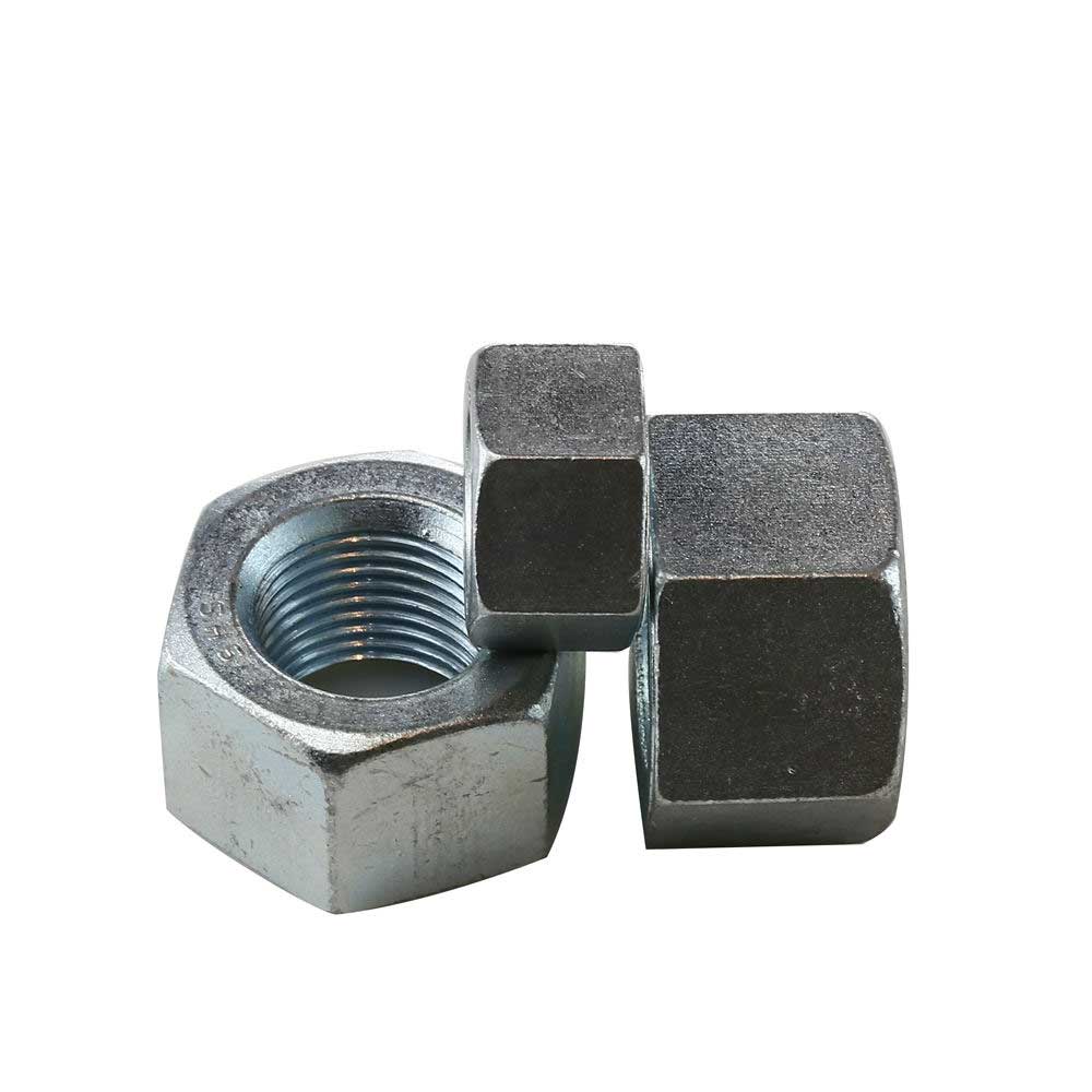 galvanize hex nut m12 fastening element galvanize coupling
