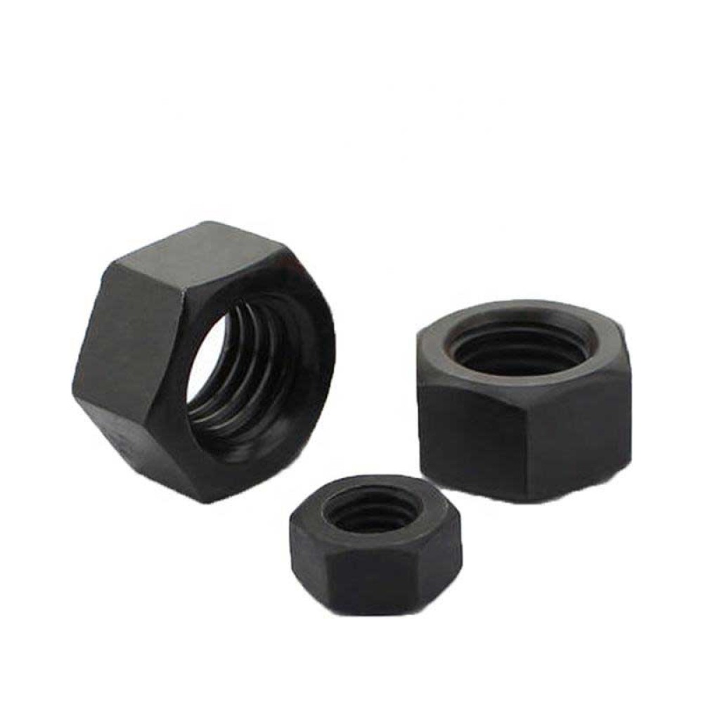 M48 Ceramic coating Black 2H heavy hex nut