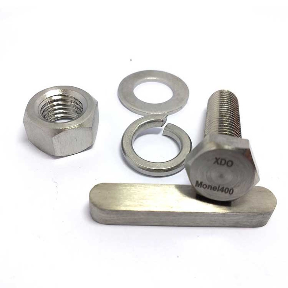 Monel400 Uns N04400 DIN933 Hex Bolts Monel 400 Studbolt