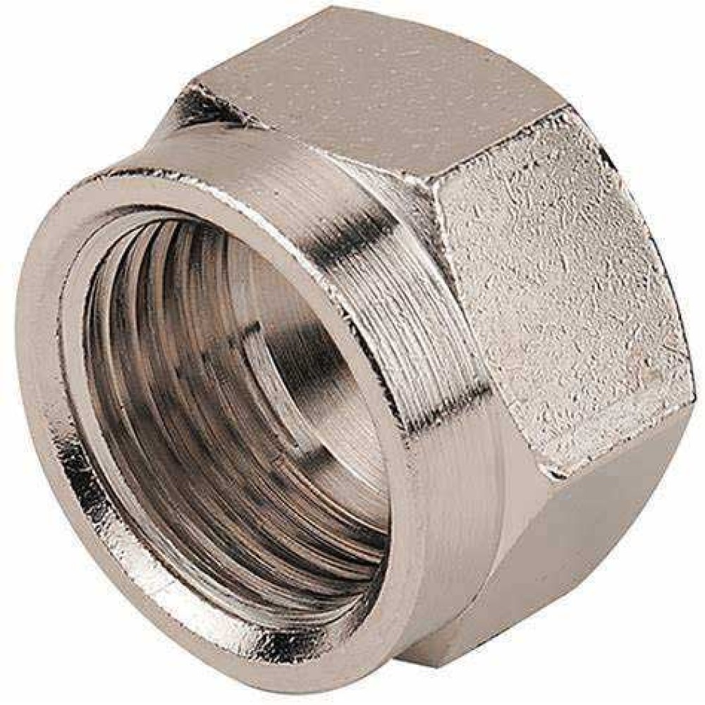 NPT Thread pipe silver coating 1/4 Tube fitting nut