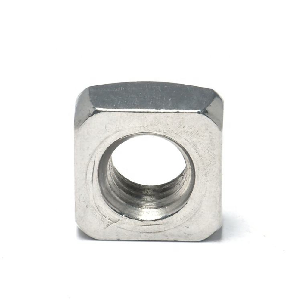 CNC Bolt and Nut Fasteners SS304 Customized Square Nuts