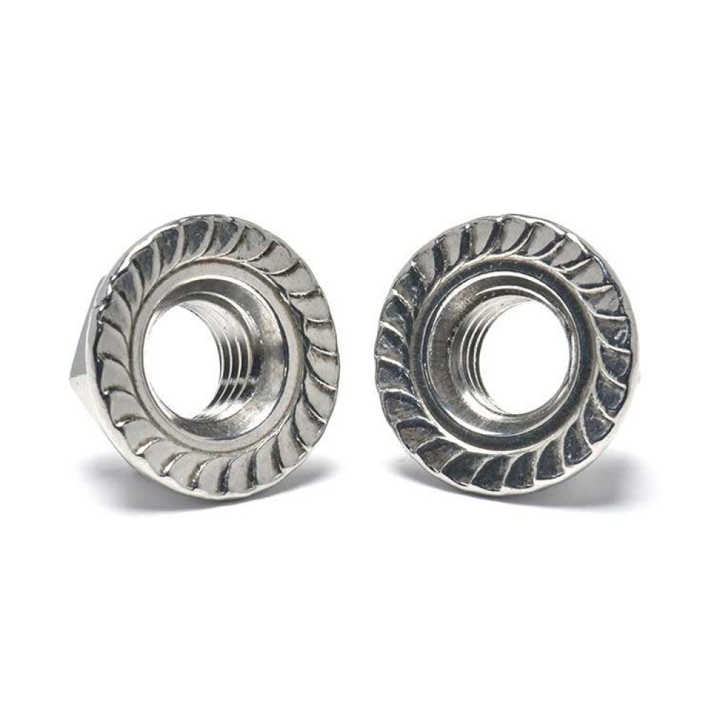 Bolt And Nut Serrated Flange Hex Lock Nuts 304 316 Stainless Steel Full ...