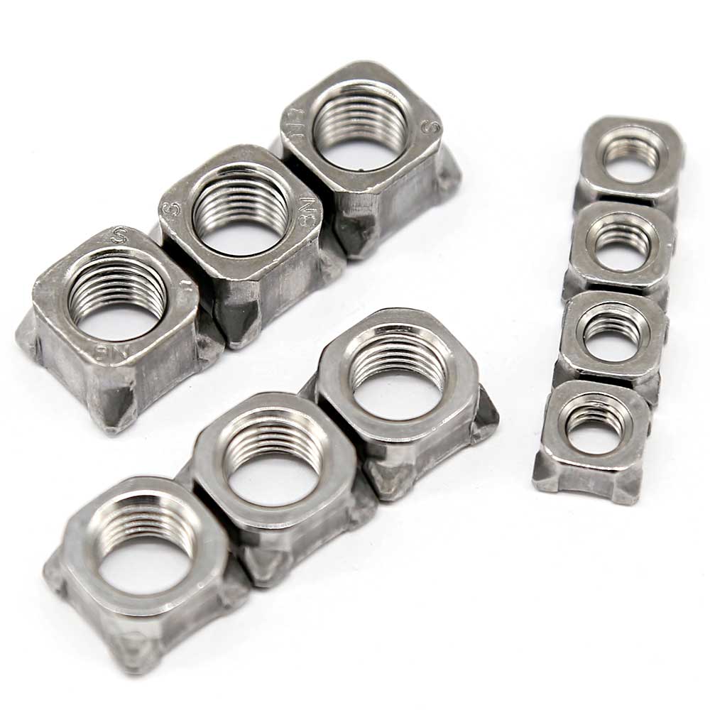 Galvanized Nut Carbon Steel Square Weld Nut Din 928