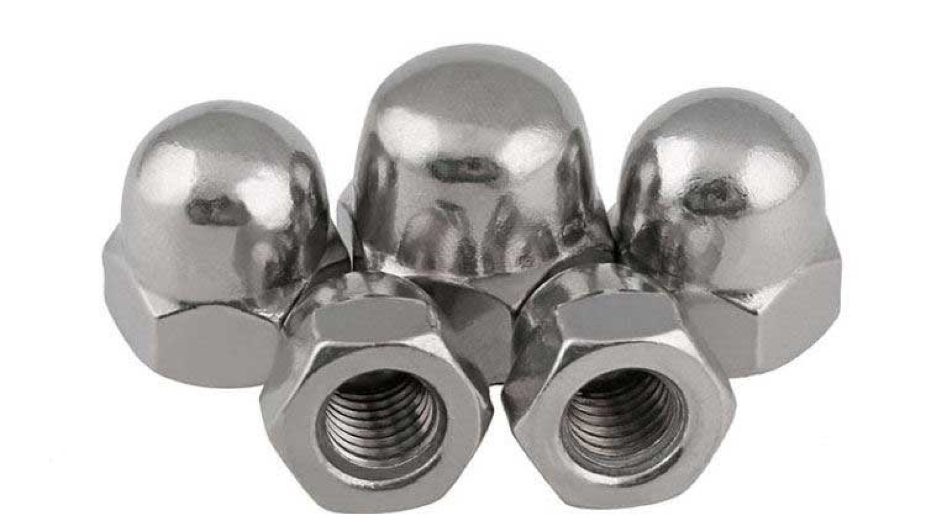 M2-M8 Stainless Steel Hexagon Domed Cap Nuts