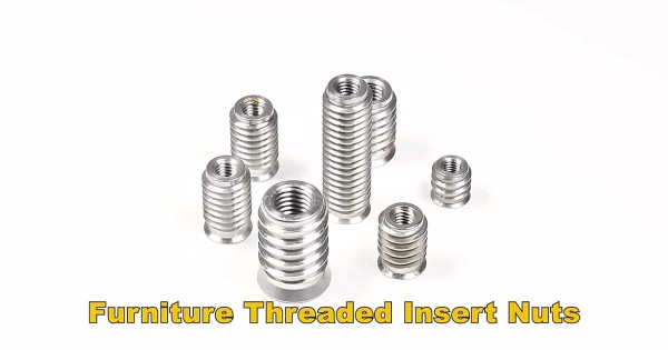 Threaded Inserts And Bolts Size M6 and M8 Table Leg Hardware Hex Socket ...