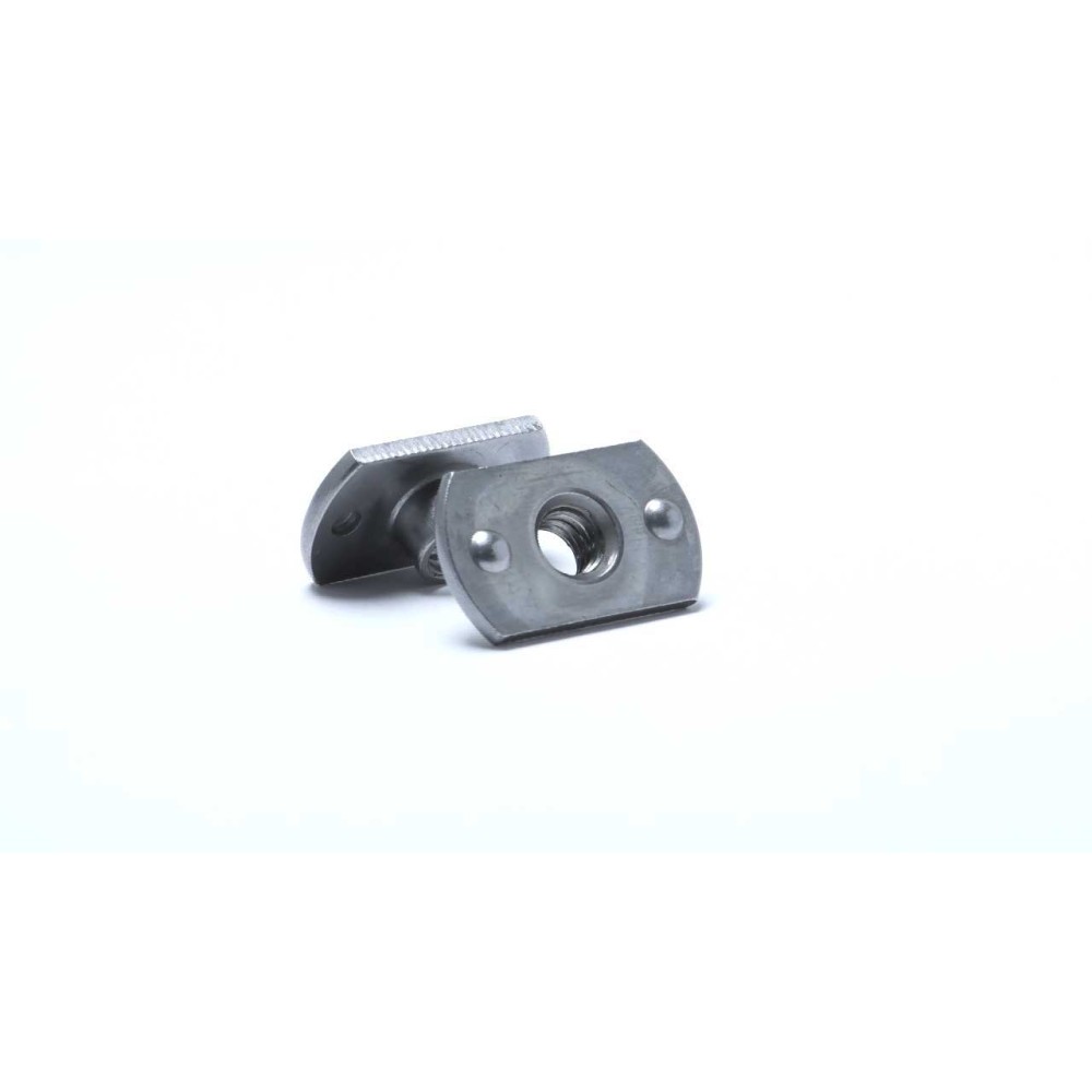 M6 Steel Two Holes Slab Base Weld T-Nuts