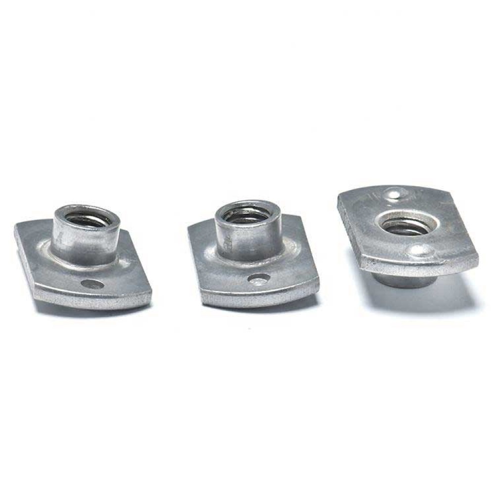 M6 Steel Two Holes Slab Base Weld T-Nuts