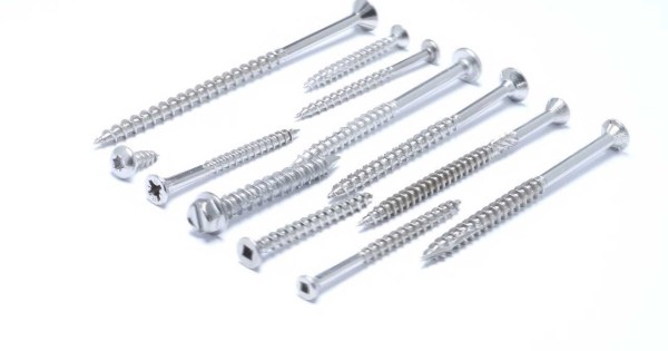Decking Screw Robertson Pan Flat Head Stainless Steel Deck Self Tapping ...