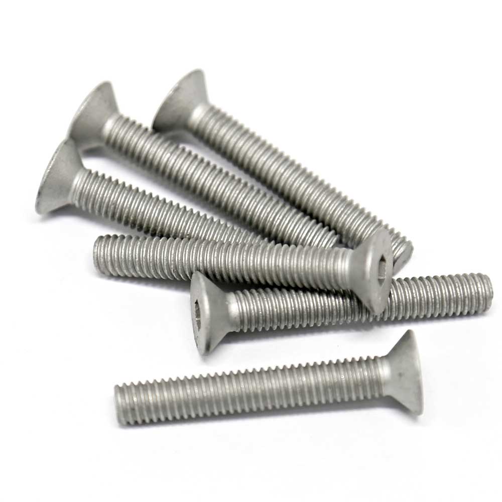 Full Thread Dacromet Socket Flat Head Hex Cap Screws