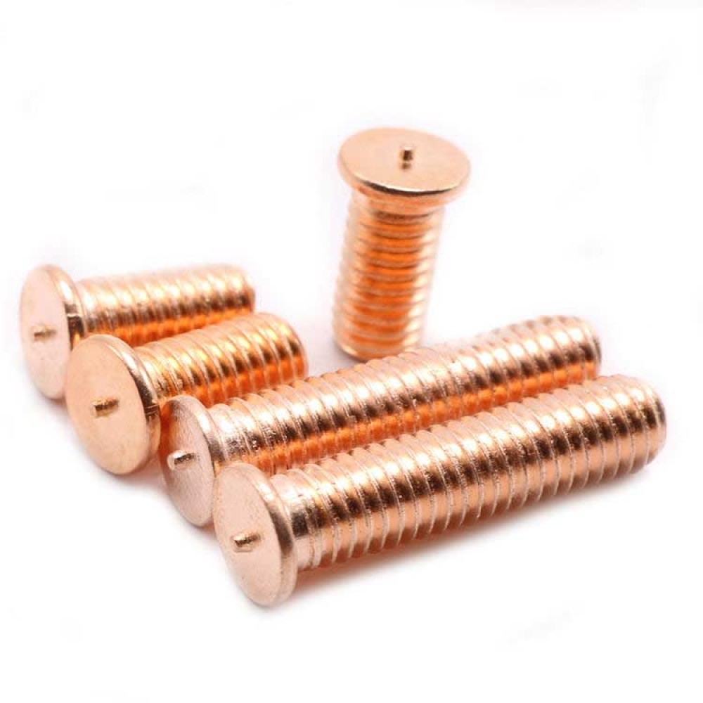 M6/M8/M10 Copper-Plated Steel Capacitor Discharge Weld Stud