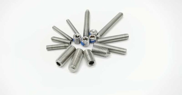 Customized Quick Install Cone Point Slotted Set Screws