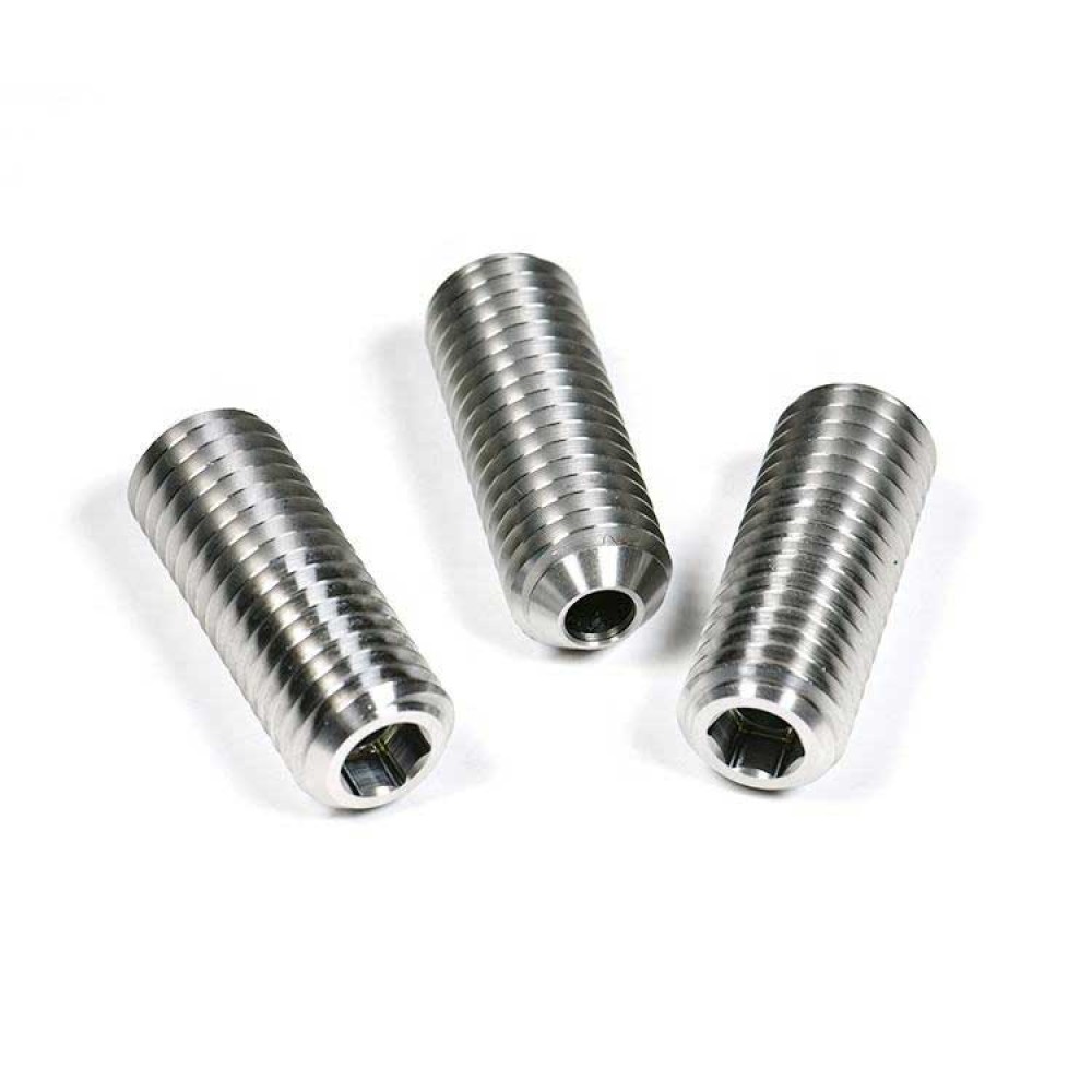 Stainless steel SS304 316 Various Size Precision Thread Conical Point ...