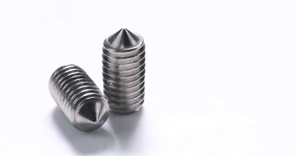18-8 Steel (A2/A4) DIN914 Cone Point Hex Socket Grub Screws
