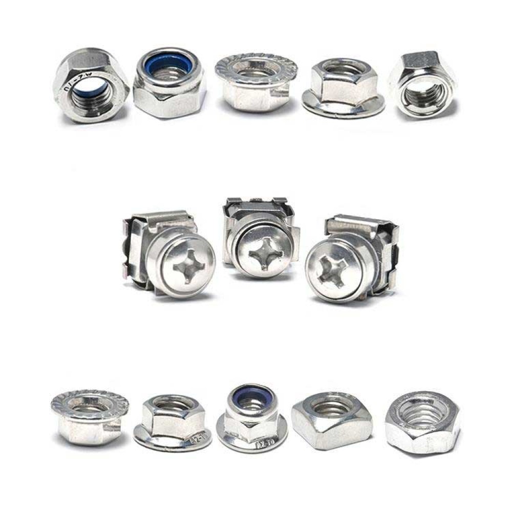 Various Types Hex Socket Screws and Nuts - SS304/SS316
