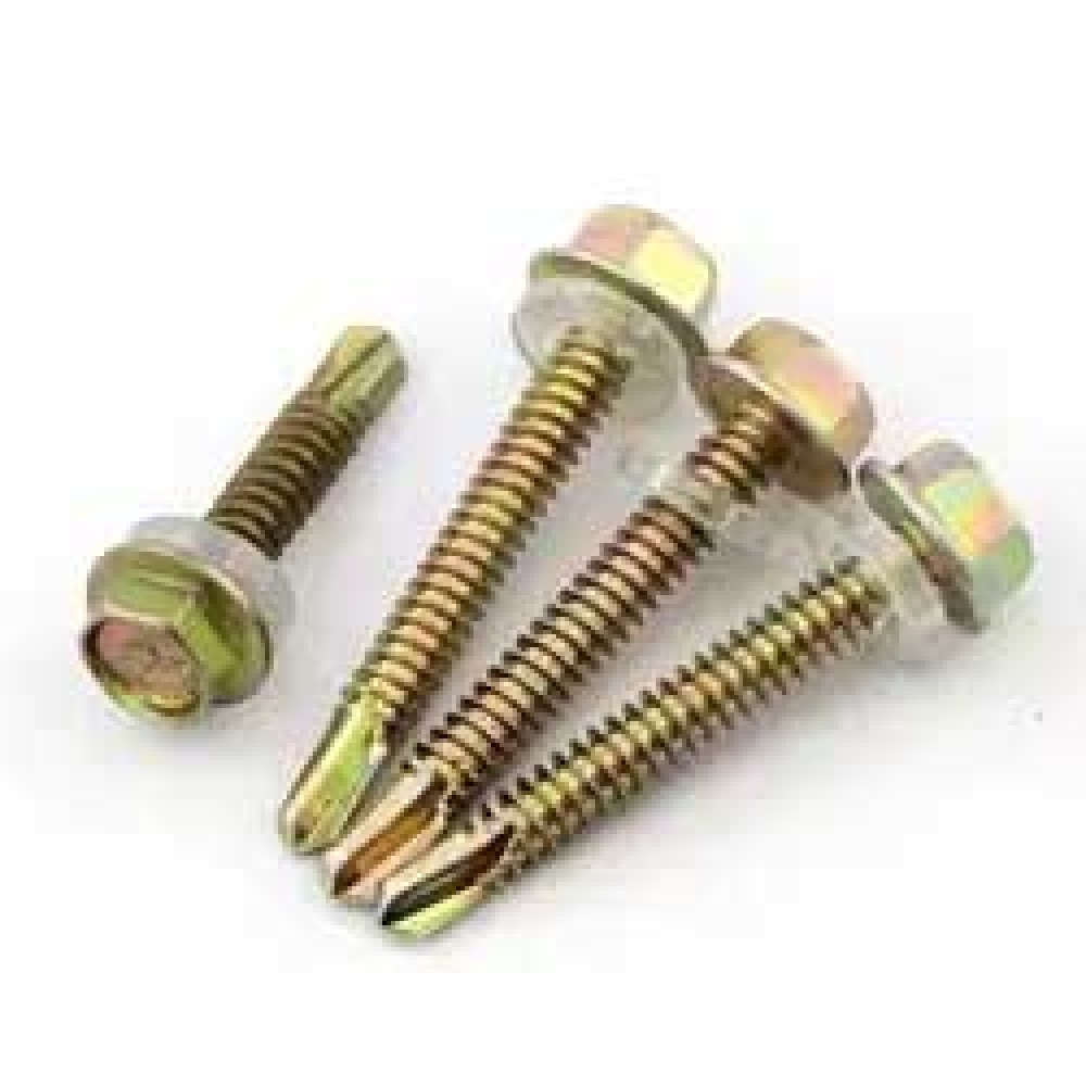 Copper Hexagonal Self-Drilling Screw with Washers