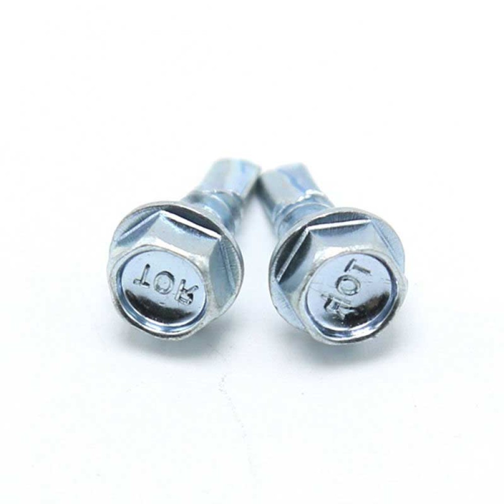 Zinc Plated Outer Hexagon Head Self-Drilling Screw - 16mm