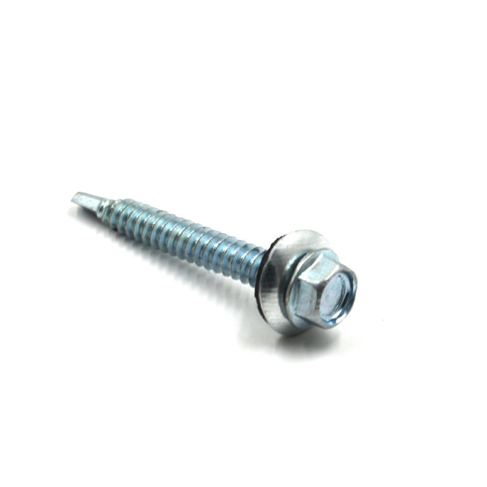 Zinc Plated Outer Hexagon Head Self-Drilling Screw - 16mm