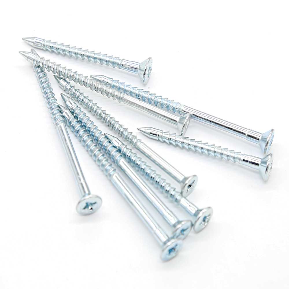 Zinc Plated Steel Mushroom Head Umbrella Thread Nail Screw