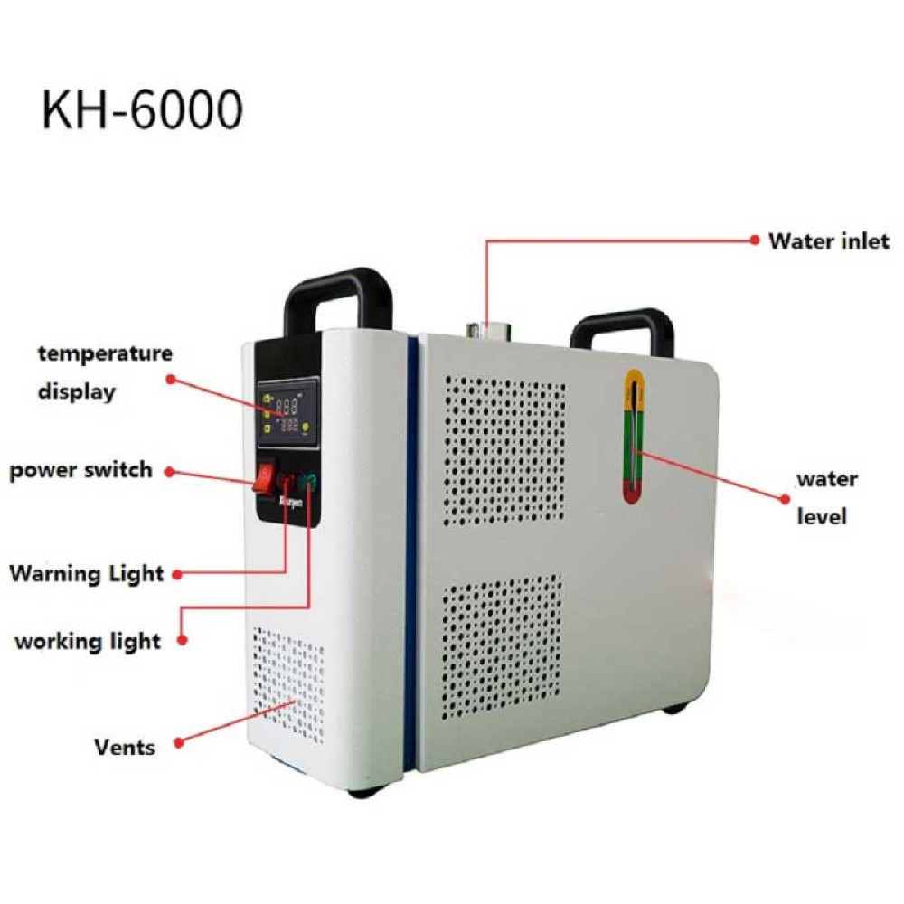 Industrial Water Chiller CW-6000 Portable Industrial Air Cooled ...