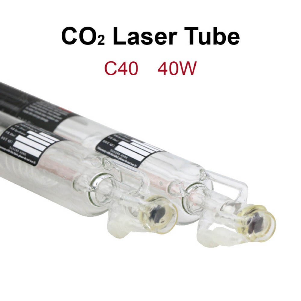 40W CO2 Laser Tube 700mm Long 50mm Diameter